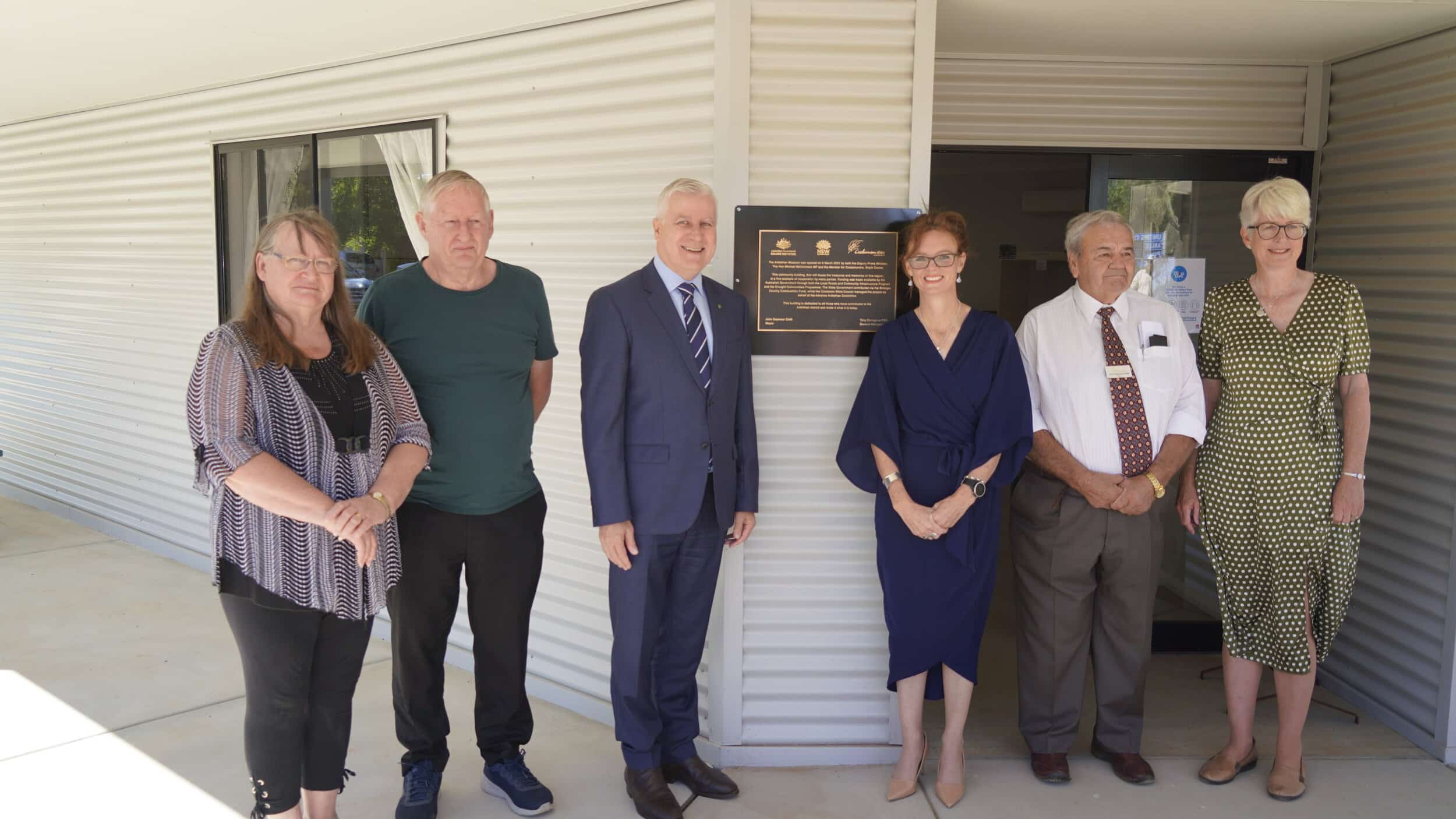ARDLETHAN AND BEYOND MUSEUM OFFICIALLY OPEN - Michael McCormack MP