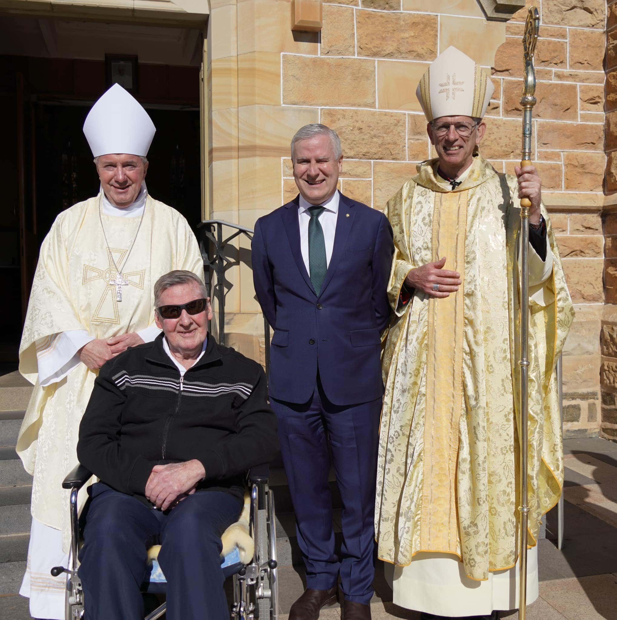 On a wing and a prayer: When Father Frank came up against Mick Grambeau ...