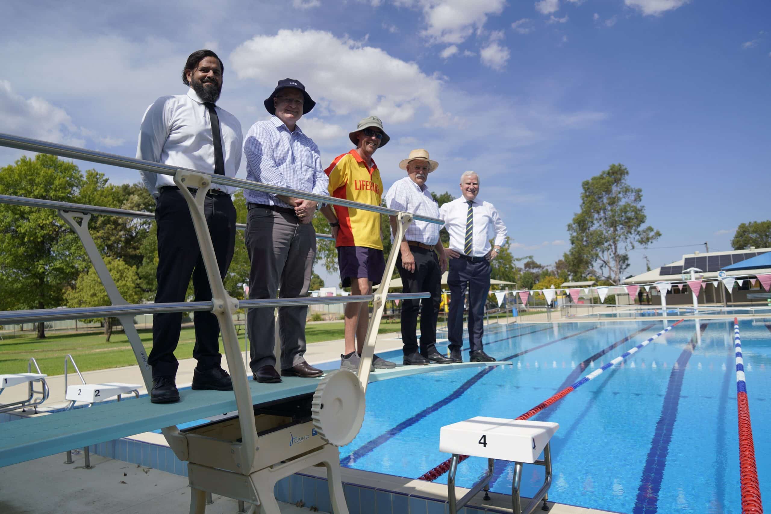 McCORMACK FIGHTING FOR POOL BLANKETS FOR LOCKHART AND THE ROCK SWIMMING ...